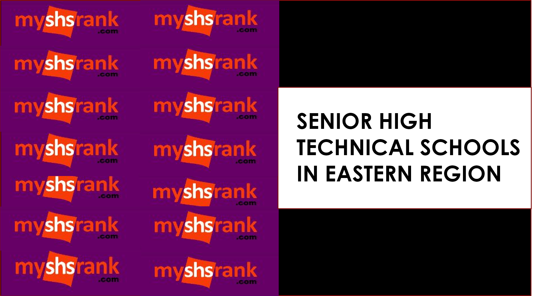 Senior High Technical Schools in Eastern Region - Myshsrank